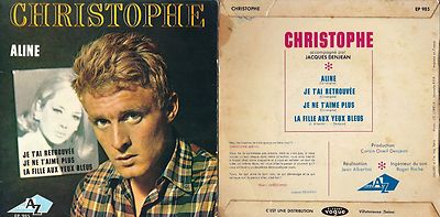 Disco 45 Tours Christophe - Aline | eBay
