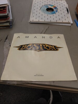 BOSTON - AMANDA 7" 45RPM VINYL LIKE NEW RARE OOP | eBay