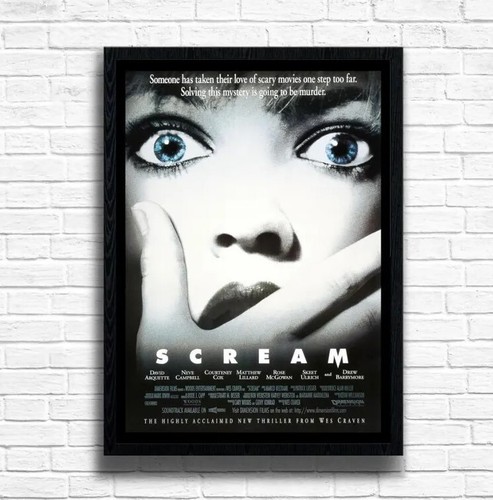 Scream - Vintage 90s Movie Print | eBay