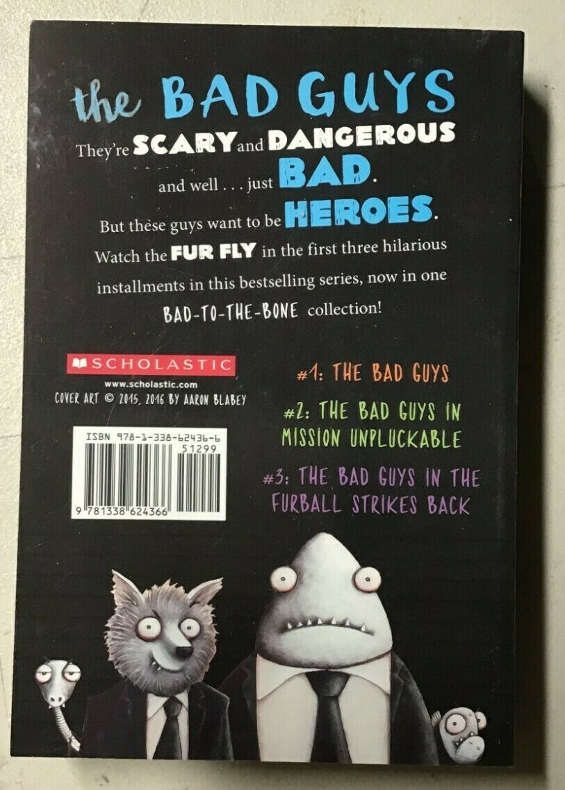 Bad Guys Collection (Books 1-3) by Aaron Blabey (2020, Trade Paperback ...