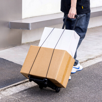 Folding Foldable Hand Sack Heavy Duty Truck Barrow Cart Wheel Trolley ...