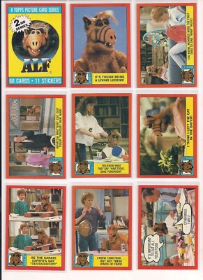 1988 Alf Trading Cards 2nd Series Singles U You Pick / Choose From List ...