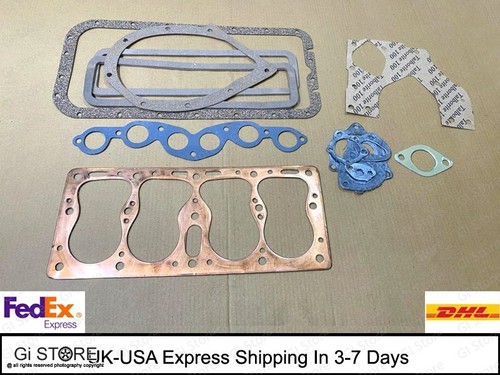 Fits For Willys L134 Copper Head Gasket Kit CJ2A CJ3A M38 MB Ford GPW ...