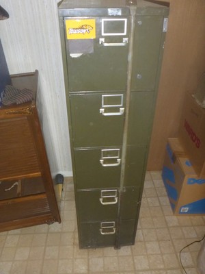 Office Furniture - Vintage File Cabinet