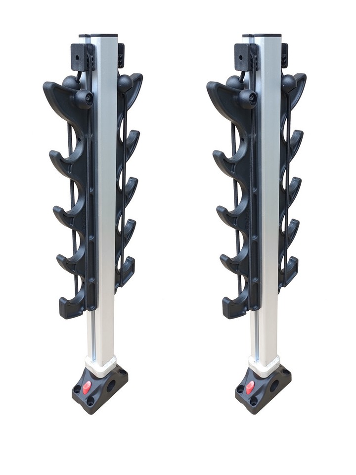 Brocraft Crappie Rod Holder/Crappie Rod Transport Rack/Boat Rod Storage ...