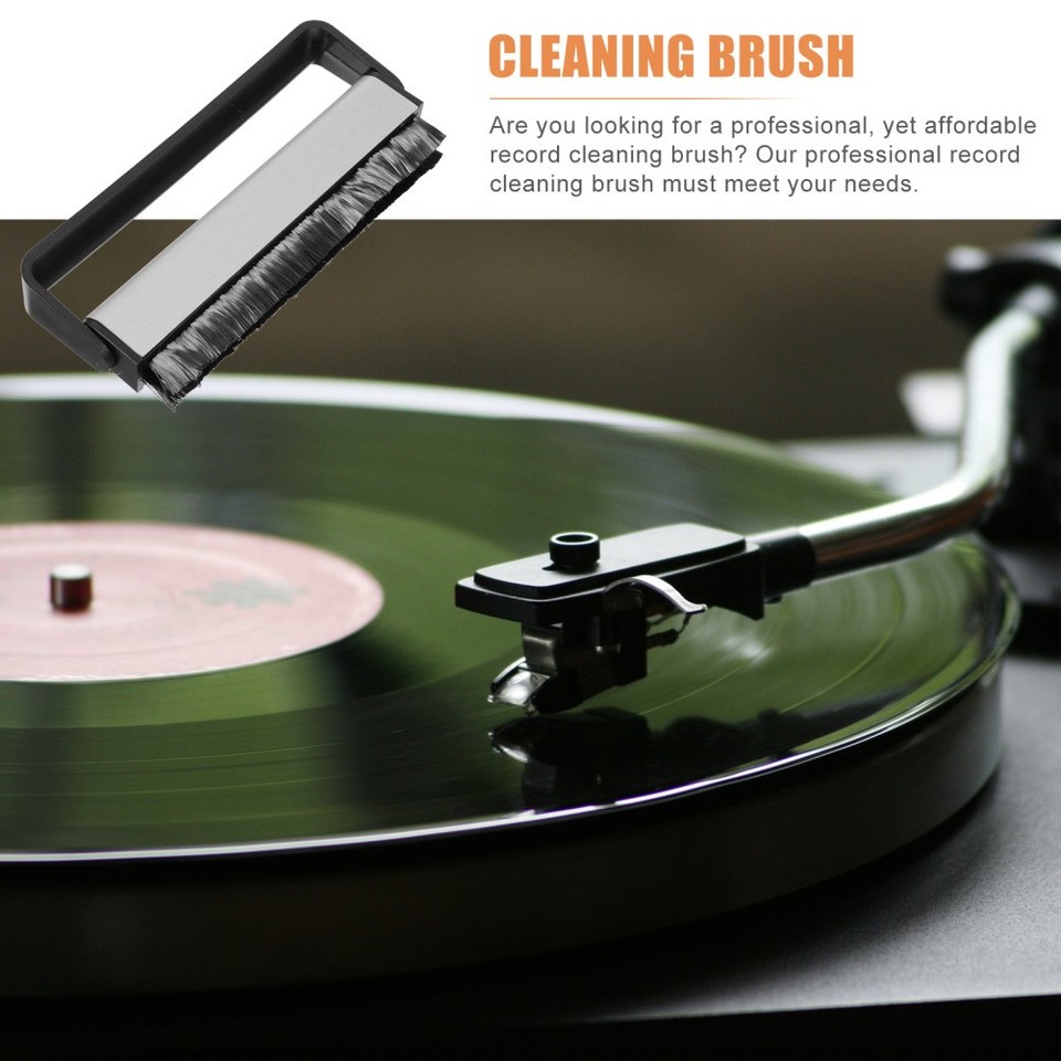 Turntable Cleaner Vinyl Record Accessories Cd Carbon Fiber Cleaning ...