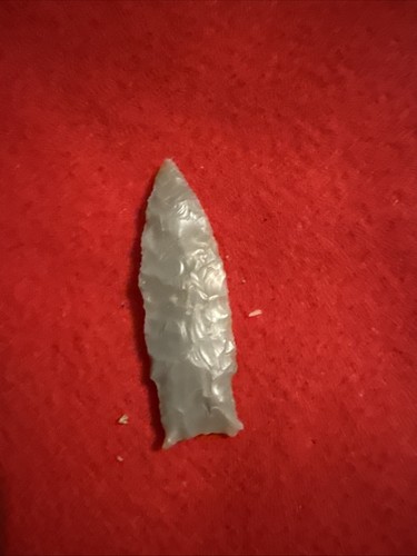 2 1/2 Inch Stringtown Lance Pickaway Co Ohio Translucent Arrowhead ...