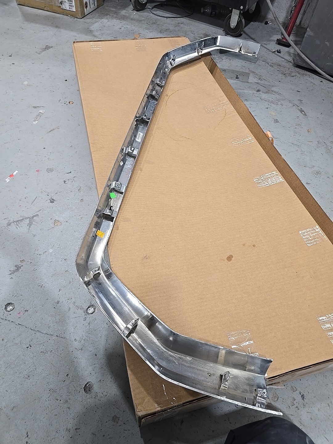 2022-2024 TOYOTA TUNDRA FRONT CHROME GRILLE SURROUND TRIM 53111-0C380 ...