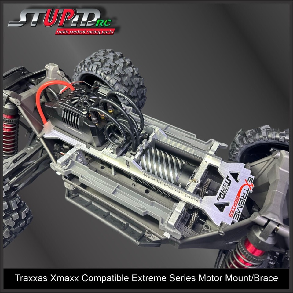 StupidRC Traxxas X-Maxx Compatible Extreme Series Motor Mount/Center ...