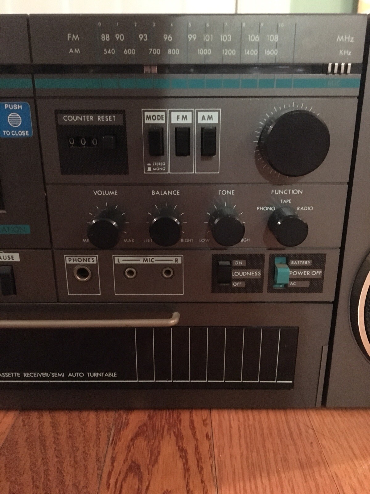 Randix HG-40P Boombox Record Player Radio Old Extremely Rare Antique | eBay