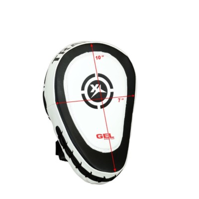 MRX Gel Focus Pad Hook & Jab Mitts Boxing Punch Glove MMA Muay Thai ...