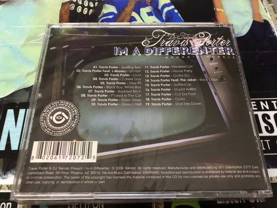 CD: TRAVIS PORTER - Im A Differenter (2009)Sealed Georgia Rap G-Funk | eBay