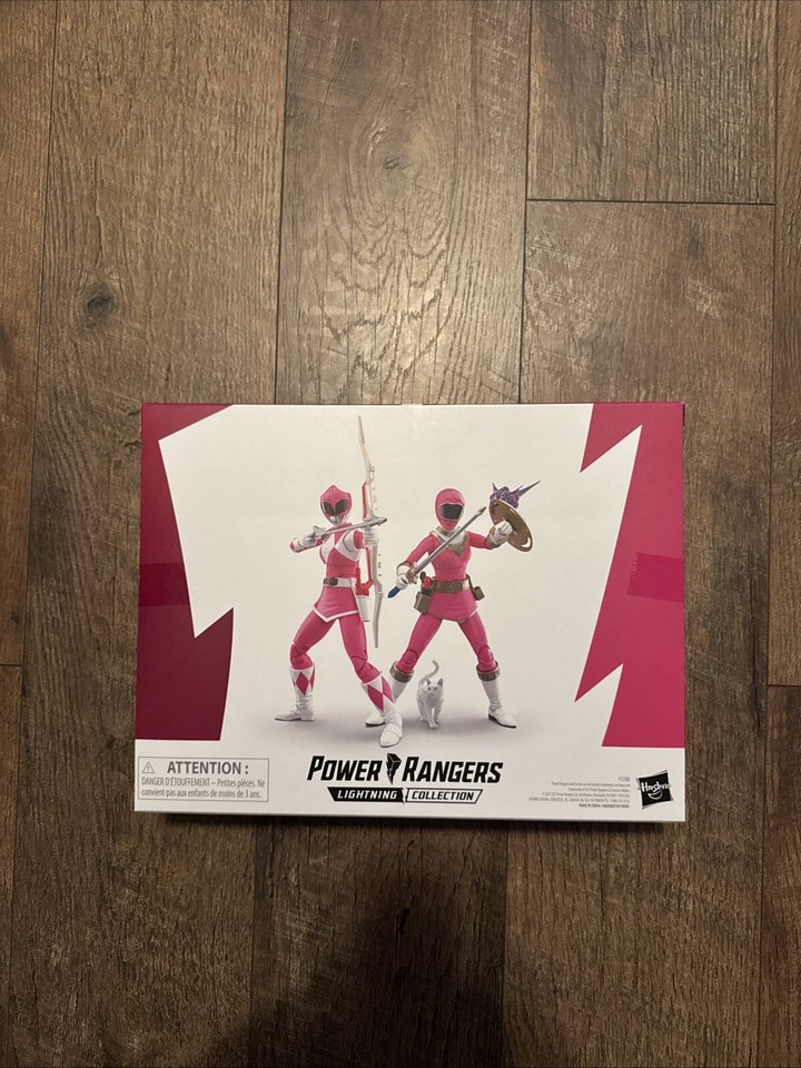 Power Rangers Lightning Collection 2-Pack Zeo Pink Ranger MMPR Mighty ...