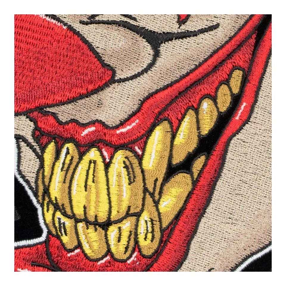Crazy Face Clown Biker Patch, Large Back Patches | eBay