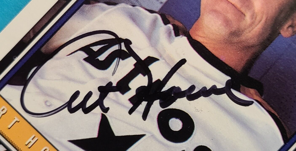 ART HOWE Hand Signed 1992 Topps #729 Houston Astros Autograph Auto ...