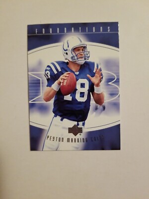 2004 Upper Deck Foundations #40 Peyton Manning | eBay