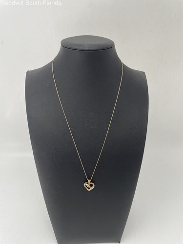 Gold Chain/Pendant Women's (Stamped 10K-Tested 10.04KT,10.15KT) Weight ...