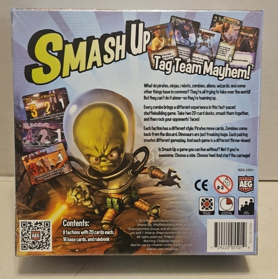 Paul Peterson SMASH UP Card Game by AEG - New & Sealed 729220055019| eBay