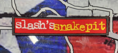 EMBROIDERED SLASH'S SNAKEPIT ROCK BAND PATCH (Made To Order) | eBay