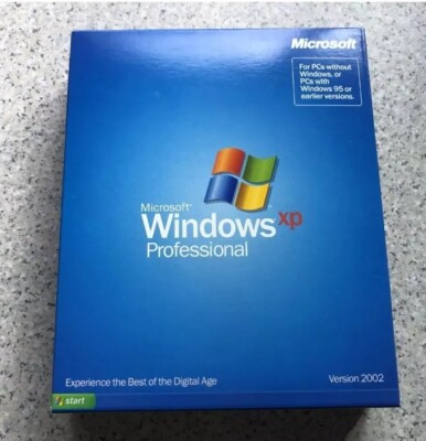 Microsoft Windows XP Professional Ultra Rare Full Retail version ...