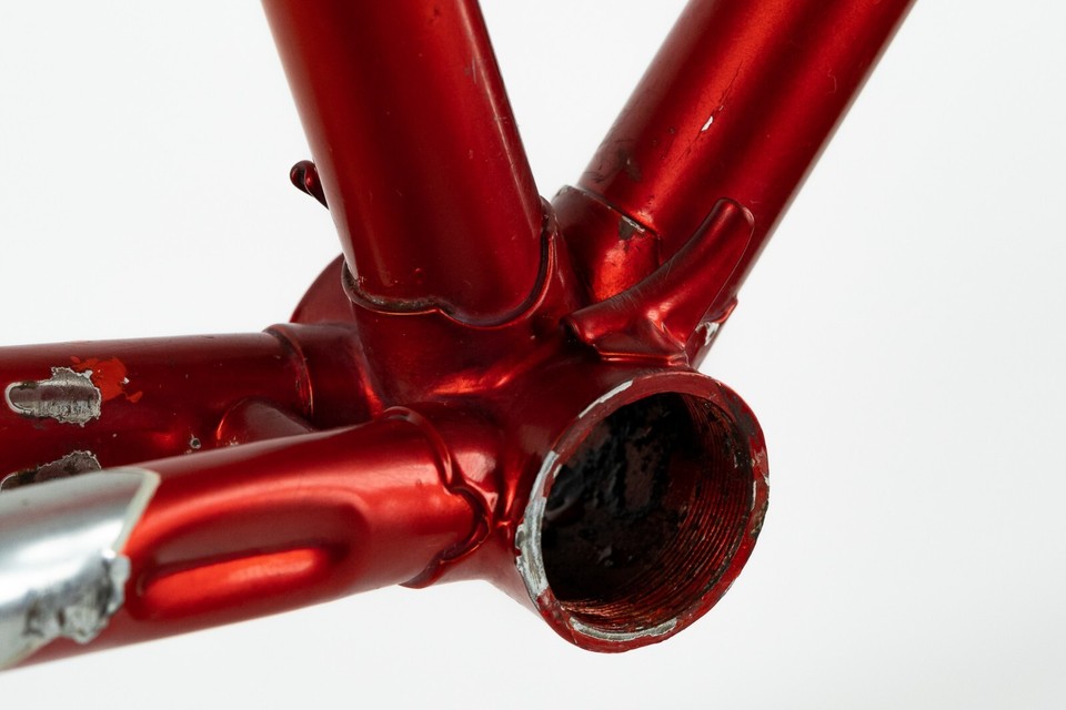 BOERIS COLUMBUS STEEL FRAME SET VINTAGE 70S ROAD BIKE RACING BICYCLE ...