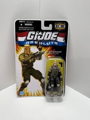 GI Joe 25th Anniversary Animated Resolute First Sergeant Duke MOSC ...