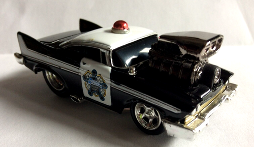 1958 PLYMOUTH FURY MUSCLE MACHINES POLICE DEPT. 1:64 DIE-CAST 58 FURY ...