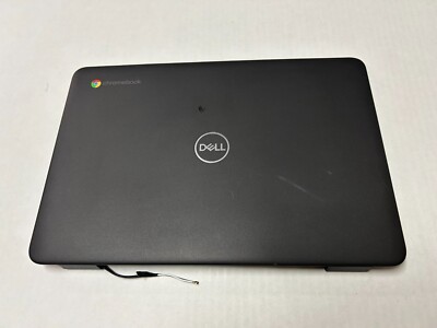 OEM Dell Chromebook 3100 3110 LCD Back Cover Chassis Black With Antenna ...