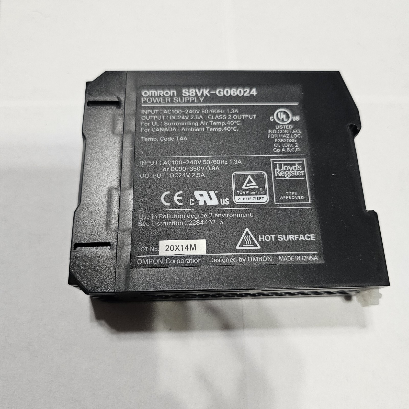Omron S8VK-G06024 - International Society of Hypertension