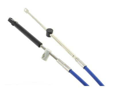 2x 8ft Mercury Mariner Low Friction Gear Throttle Outboard Control ...