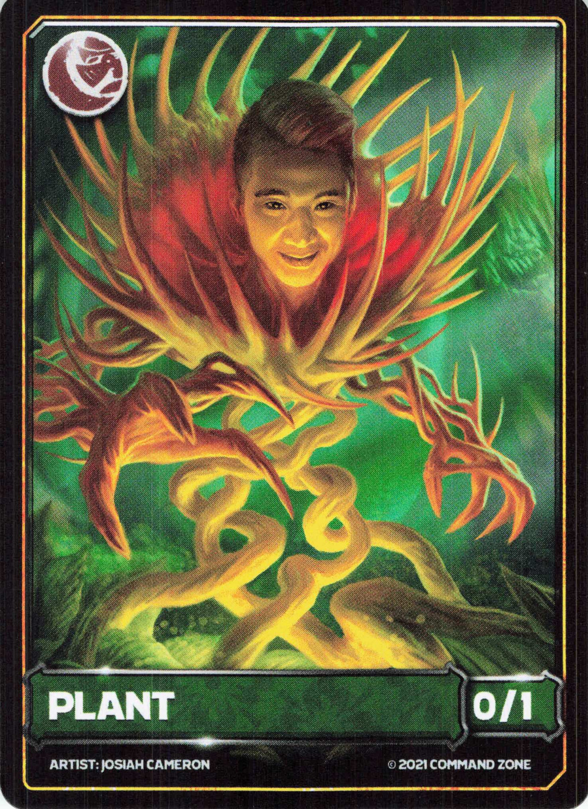 The Command Zone Game Knights Kickstarter Vinny Truong 0/1 Plant Token ...