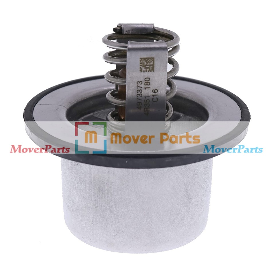 Thermostat 180° 4973373 4318197 for Cummins ISX N14 L10 | eBay