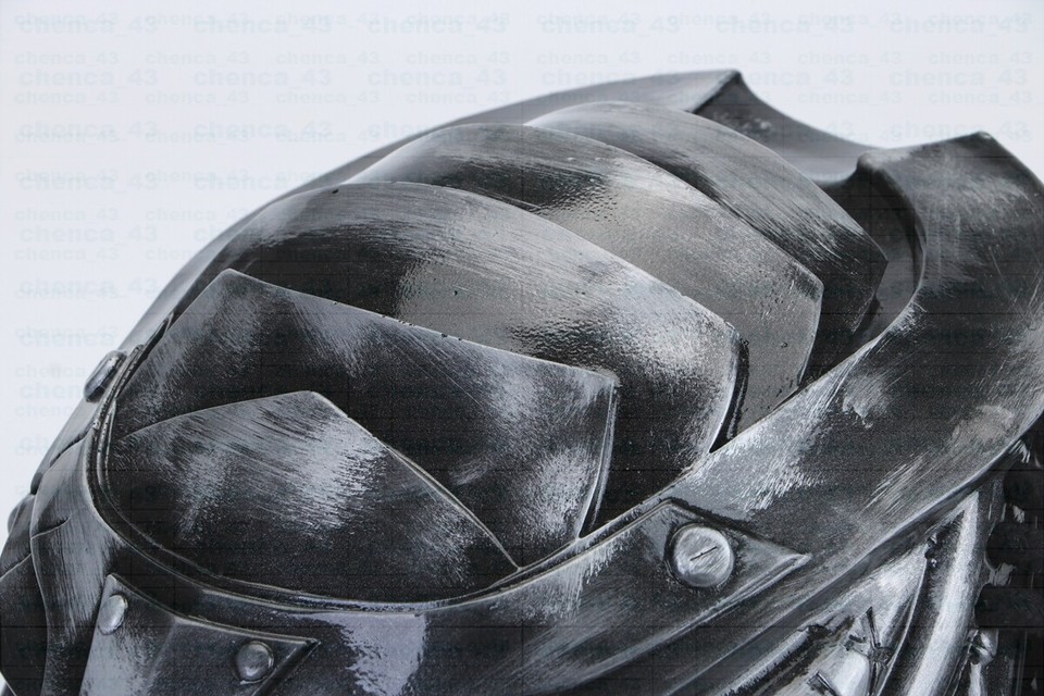 Hand-painted Alien vs. Predator Full Face Mask FRP Motorcycle Helmet ...