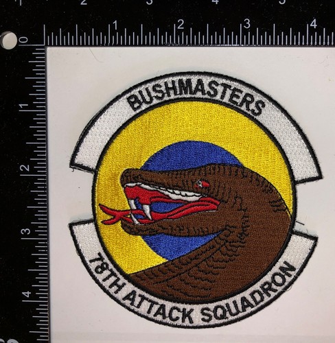 USAF US Air Force 78th Attack Squadron Patch | eBay