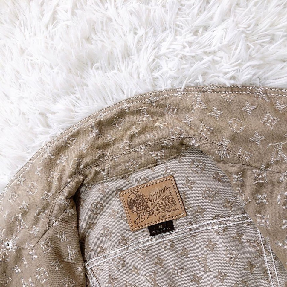 Louis Vuitton Louisvuitton Denim Riders Jacket Monogram | eBay