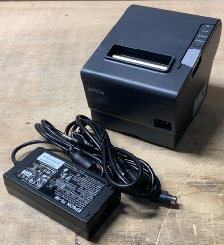 Epson TM-T88V M244A POS USB Thermal Receipt Printer U06 EA 01 w/ AC ...