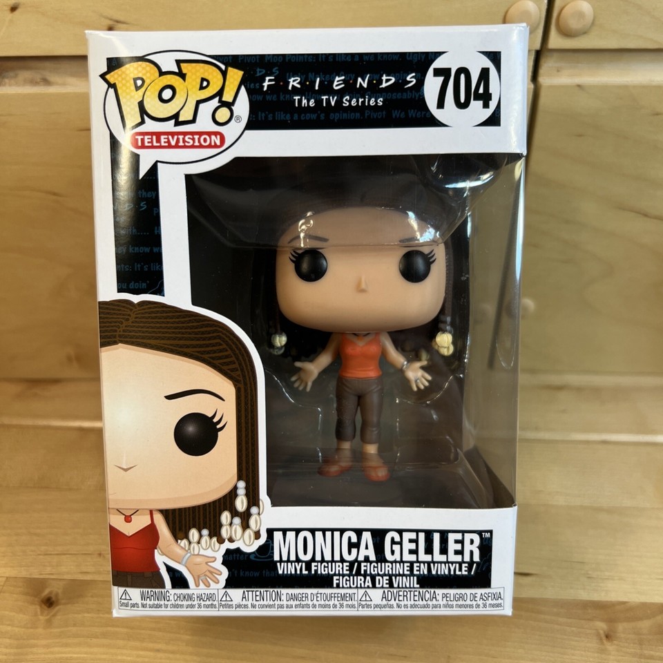 NEW -Funko POP! Friends Monica Geller #704 -Series 2- Monica W/ Braids ...
