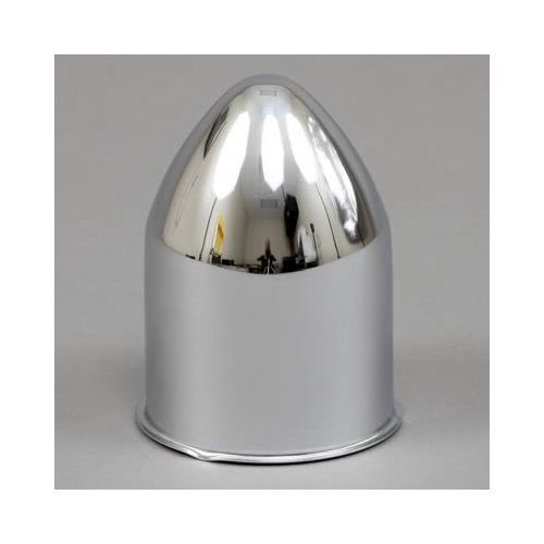 Wheel Vintiques Center Cap 3.125" D Push-Through Bullet Chrome Steel ...