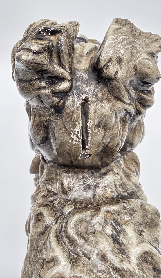 Large 10" Vintage Ceramic Scottie Dog Bank Shaggy Texture Scottish ...