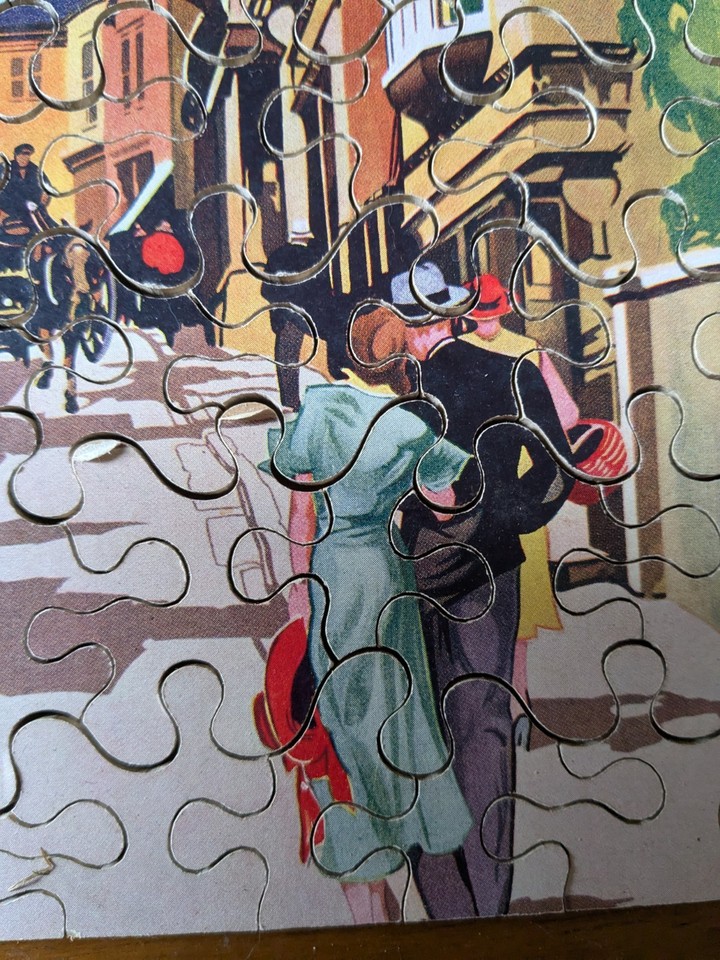 Chad Valley – GWR Great Western Railway Jigsaw Puzzle 1930s One Piece ...