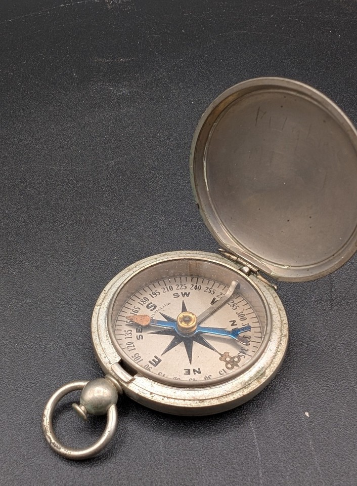 Vintage Wittnauer WWII US Army Military Pocket Compass. | eBay