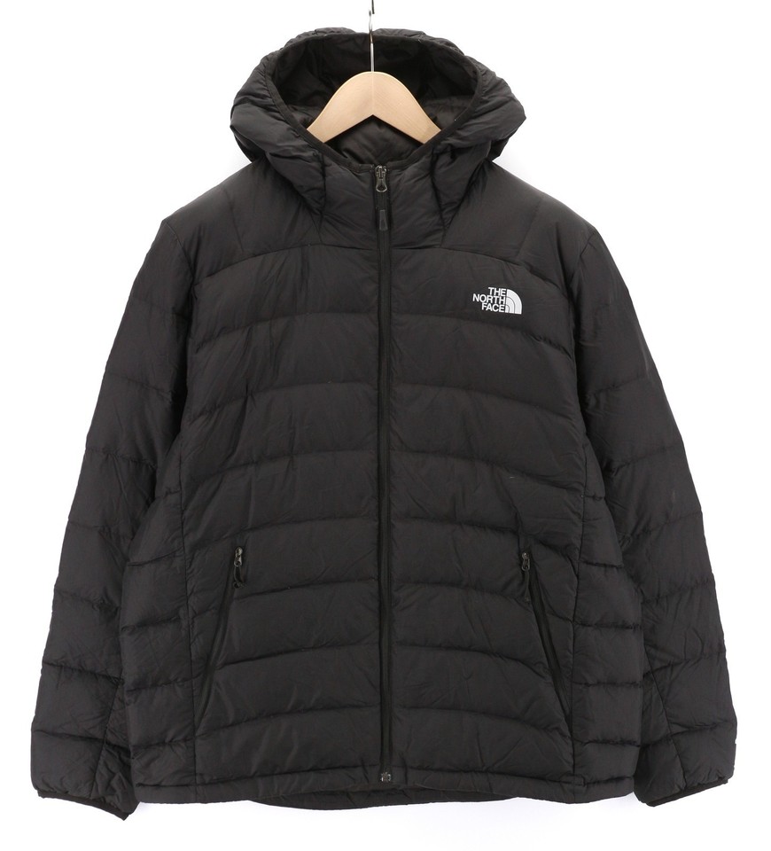 The North Face La Paz Hooded Mens XL 600-Fill Down Jacket Puffer Black ...