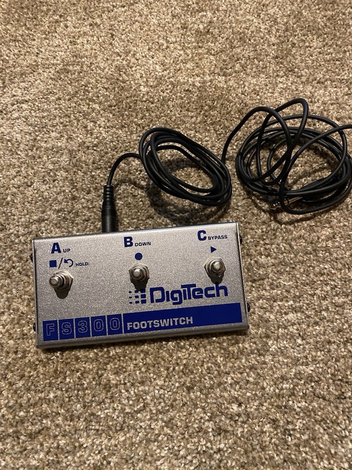 Digitech 3-Button Foot switch | eBay