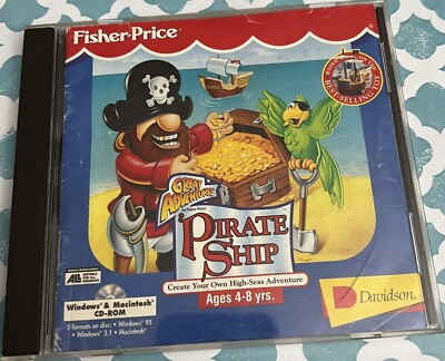 Fisher-Price Great Adventures Pirate Ship | PC | CD-ROM | Win95/Mac ...