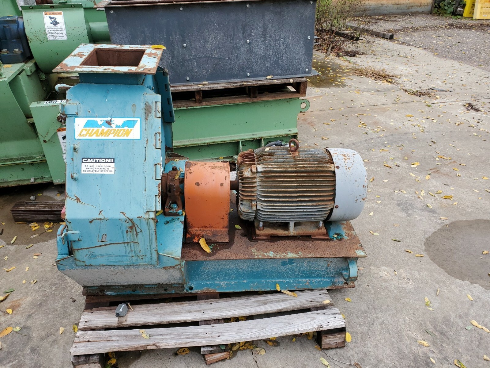 20 HP Champion Hammermill Hammer Mill Model 11.5x18 | eBay