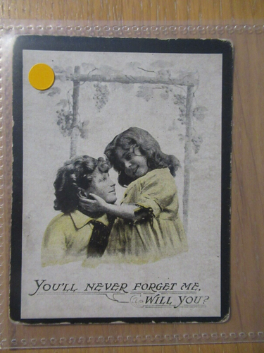 You'll never forget - Midget Message Card - The Red Letter - Printed ...