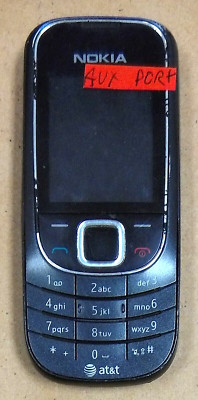 Nokia Classic 2320 - Black and Silver ( AT&T ) Cellular Phone - READ | eBay