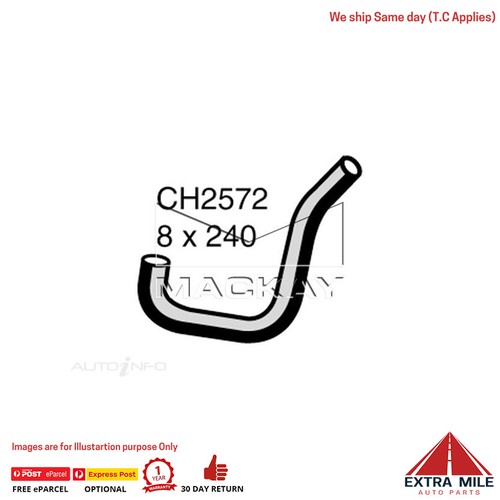 CH2572 Heater Hose for Mazda B2600 . 2.6L I4 Petrol Manual & Auto | eBay