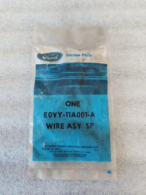NOS OEM FORD Starter Relay Jumper Wire Many Capri Lincoln Mustang E0VY ...