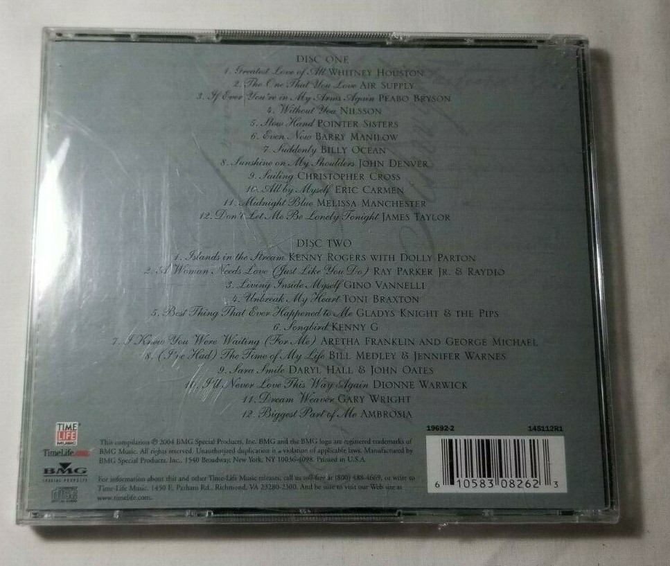 Ultimate Love Songs: Power Love by Various Artists (CD, 2004, Time/Life ...